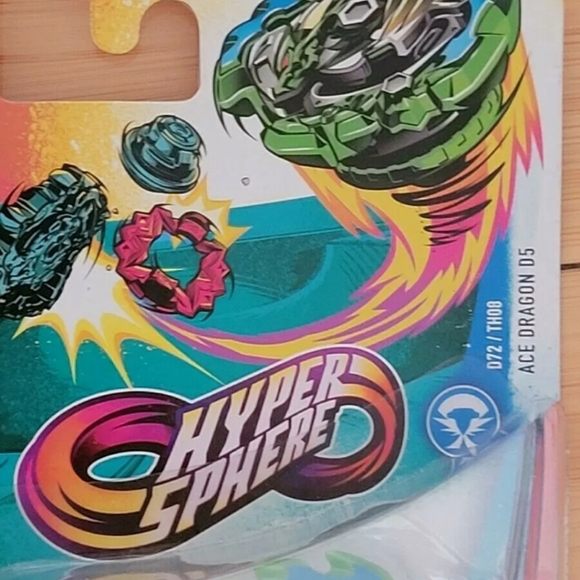 Toys | Beyblade Ace Dragon D5 Burst Rise Hypersphere Starter Pack ...